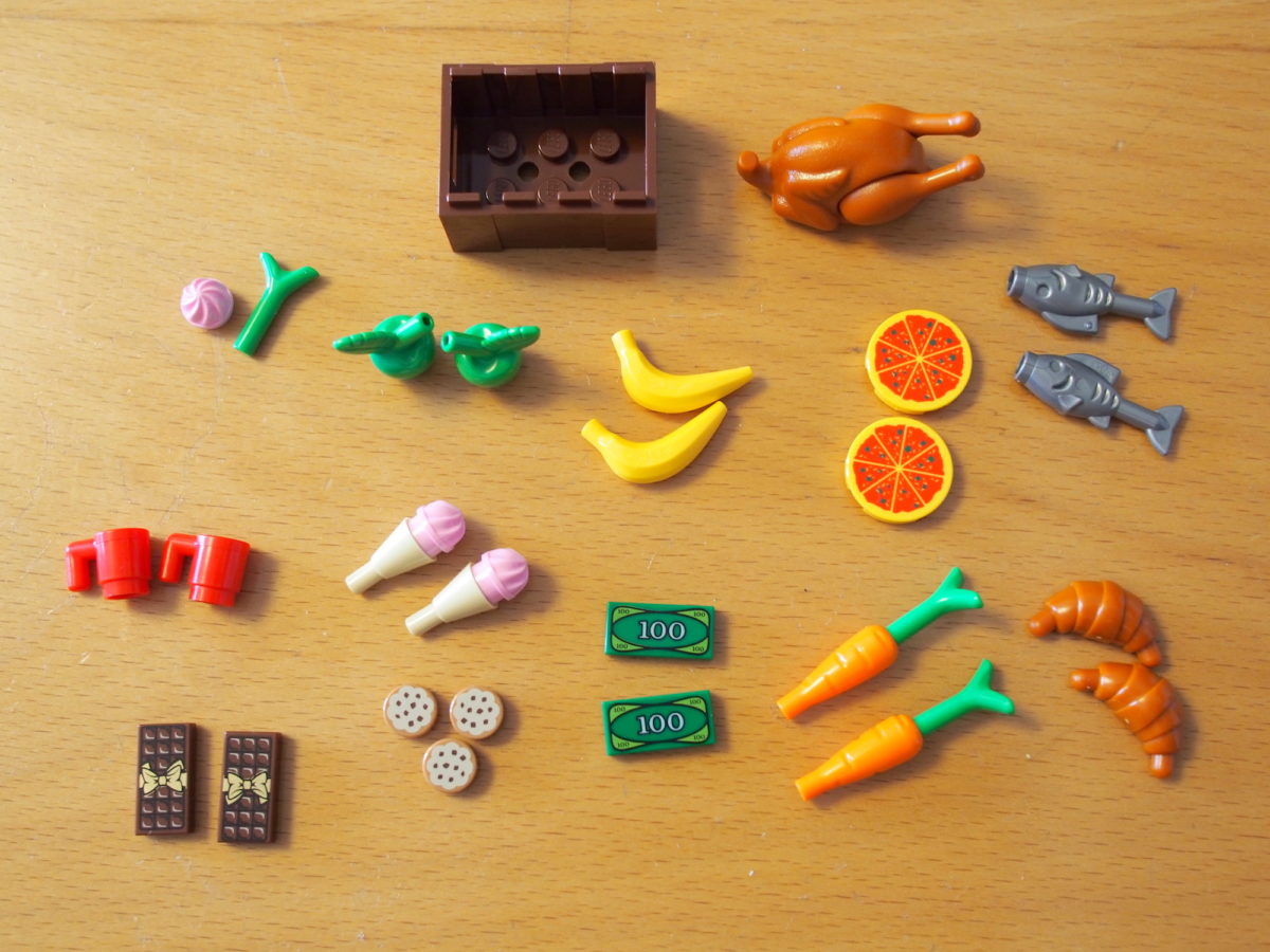 レゴ エクストラ フードアクセサリー 40309（LEGO Xtra Food Accessories 40309）の組立レビュー ...