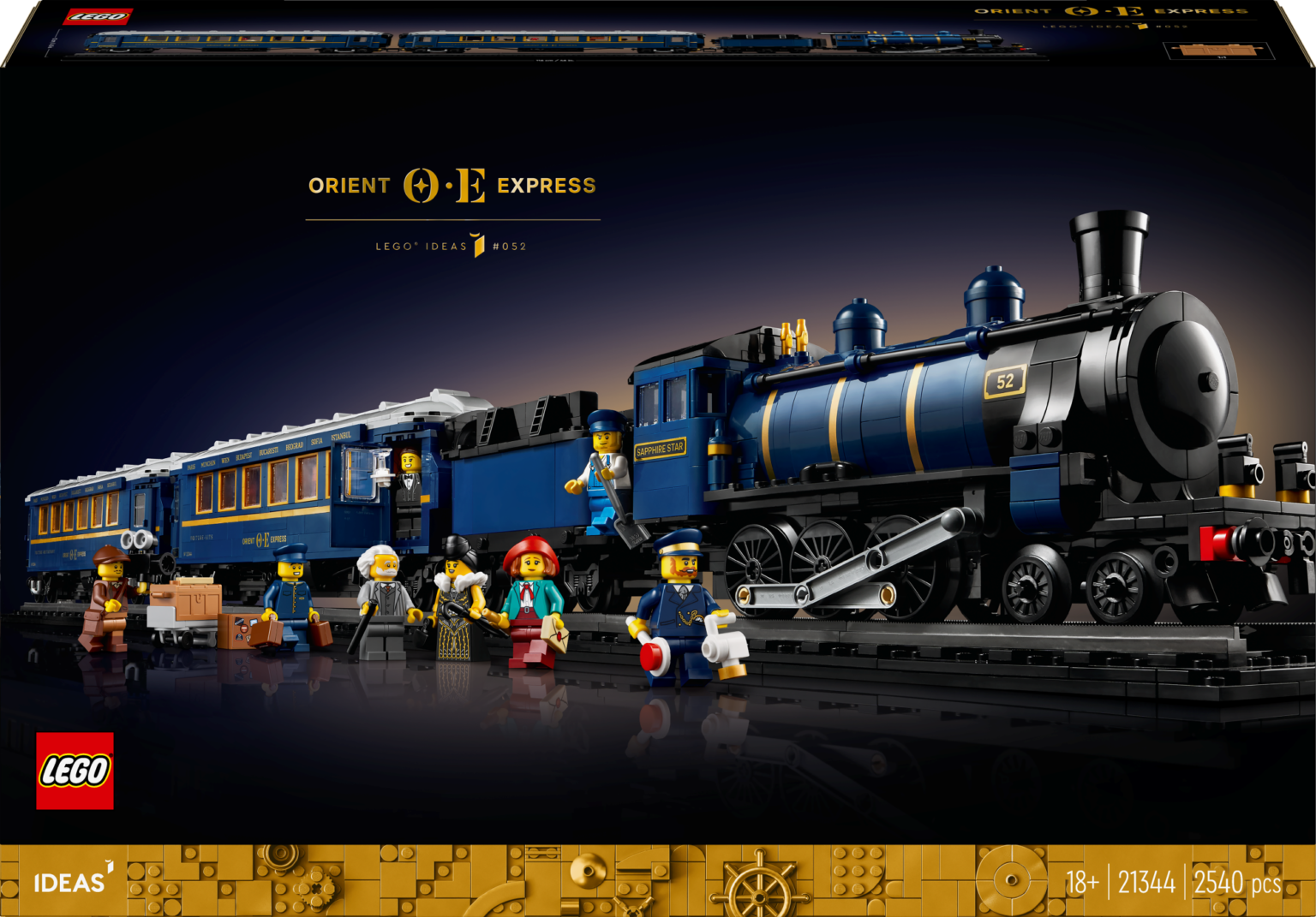 豪華列車の旅に思いをはせる「レゴ(R)アイデア オリエント急行（21344）」2023年12月1日発売 – おもちゃのニュース – toymim